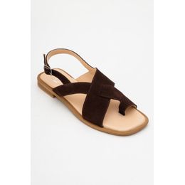 Louna Leder Thong Sandalen (Women)