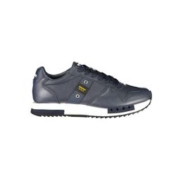 Blauer Blue Polyurethan Herren Sneaker