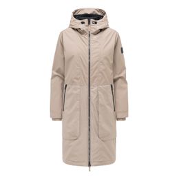Navahoo Damen Parka &Uuml;bergangsjacke Edelumhang mit Kapuze
