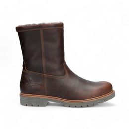 Panama Jack Herren Fedro Igloo C10 Biker-Stiefeletten aus braunem Leder