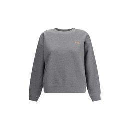 Maison Kitsun&eacute; Maison Kitsun&eacute; Graues Baumwoll-Sweatshirt
