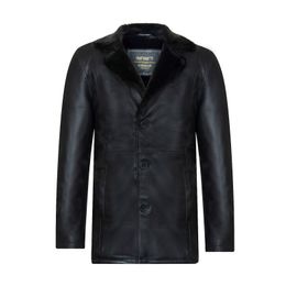 Herren-Blazerjacke aus Reefer-Leder &ndash; Pablo