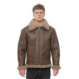 Herren B3 WW2 Fliegerjacke aus Schafsleder-Houston
