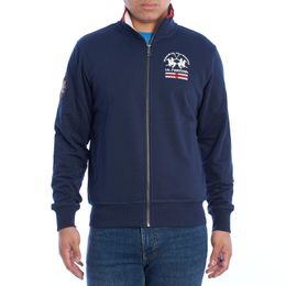 La Martina Sweatshirt mit Rei&szlig;verschluss YMF602-FP112 Herren