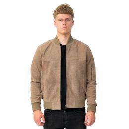 Herren Ziegenwildleder MA-1 Bomberjacke-Auckland