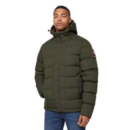 CrossHatch - "Kampnew" Jacke f&uuml;r Herren (Dunkel-Olive)