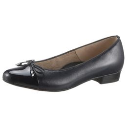 Ara Damen Pumps &raquo;BARI&laquo; mit Lackspitze blau 6 (39)