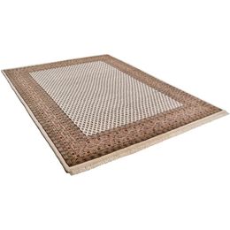 Theko Orientteppich &raquo;Chandi Mir&laquo; rechteckig 12 mm H&ouml;he reine Wolle, handgekn&uuml;pft, mit Fransen braun Schurwolle B : 60cm 1 Stk., 12mm, L: 90cm