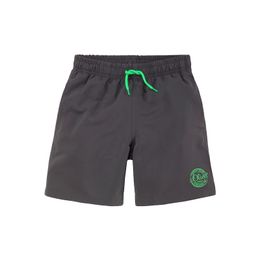 s.Oliver Jungen s.Oliver Badeshorts mit seitlichem Logodruck grau 170/176, N-Gr