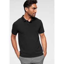 Tom Tailor Herren Tom Tailor Poloshirt &raquo;Basic&laquo; Baumwoll-Piqu&eacute; schwarz L