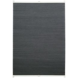 mydeco Wabenplissee &raquo;Save&laquo; Lichtschutz energiesparend ohne Bohren verspannt Klemmfix grau Obermaterial: 100% Polyester 130cm, zweiseitig verschiebbar,