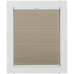 SUNLINES Wabenplissee &raquo;One Size Style Honeycomb TL&laquo; blickdicht ohne Bohren verspannt Zubeh&ouml;rfarbe wei&szlig;, zum Klemmen beige Obermaterial: 85% Polyester,