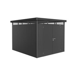 BioHort Ger&auml;tehaus 'HighLine H5' dunkelgrau Doppelt&uuml;r 275 x 315 x 222 cm