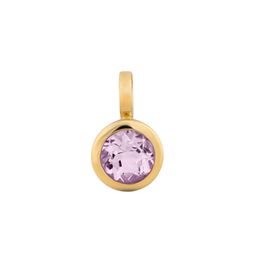 OROLINO Anh&auml;nger 585 Gold mit Amethyst 5mm