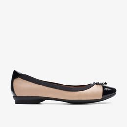 Clarks Candra Glow Pralinenleder Schuhe