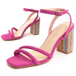 Montevita Absatzsandale Sanndarey7 in Fuchsia