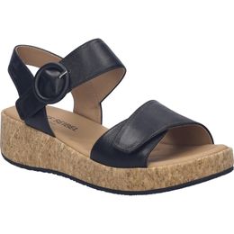 Josef Seibel Damen Sandale Evita 05 in schwarz