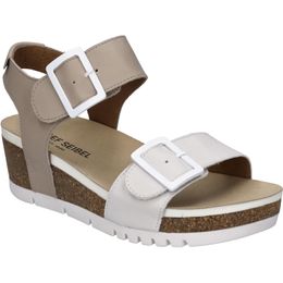 Josef Seibel Quinn 02 | Sandale f&uuml;r Damen | Wei&szlig; Quinn 02, offwhite-kombi