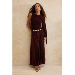 Langes, flaches Maxikleid f&uuml;r Damen, ideal f&uuml;r Abschlussfeiern, Ball und A-Linien-Abendkleider