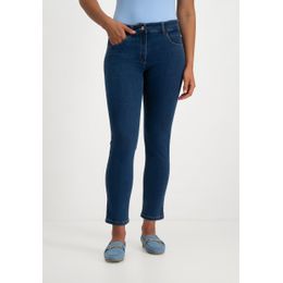 Monika Super Slim Hose | Steinblau