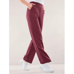 Walbusch Baumwollstretch Hose mit weitem Bein