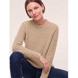 Walbusch Baumwollmix Pullover in Pl&uuml;schgarn