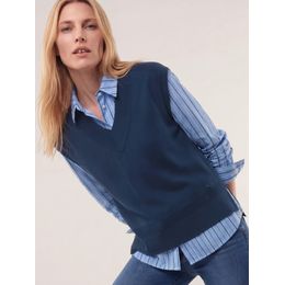 Walbusch Merino Pullunder mit V-Ausschnitt