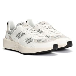 L&Oslash;CI V&Oslash;LT Plastik Wei&szlig;e Sneaker