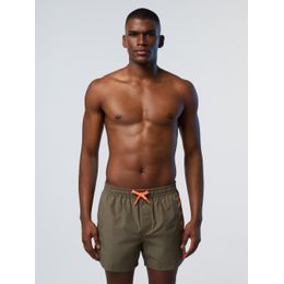 North Sails Badeshorts Vertikaler Druck