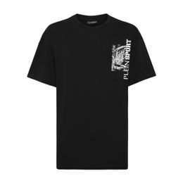 Plein Sport T-Shirt Rundhalsausschnitt Tiger