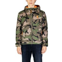 U.S. Polo Assn. Tarnmuster Kapuzenjacke