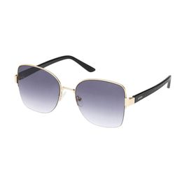 Guess Jeans Goldene Metall-Sonnenbrille