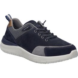 Josef Seibel Herren Halbschuh Wales 01 in dunkelblau-kombi
