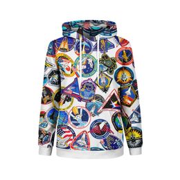 Mr. Gugu & Miss Go "Space Stickers" Hoodie