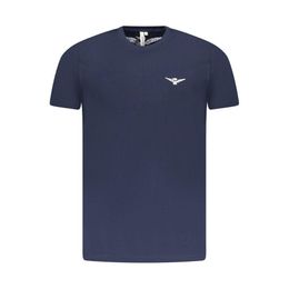 Accademia Militare Blau Baumwolle Herren T-Shirt