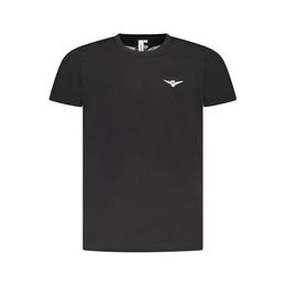 Accademia Militare Schwarzes Baumwoll-T-Shirt f&uuml;r Herren