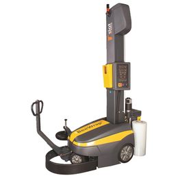 Palettenwickler BeeWrap+, mobile Stretchmaschine, Palettenh&ouml;he 2600 mm, mechanische Bremse/Schnellentriegelung kaiserkraft