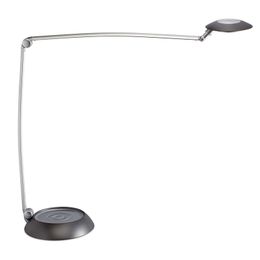 Maul Tischleuchte Maulspace LED 4.000 K dimmbar Standfu&szlig; silber