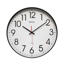 Maul Wanduhr Maulclimb &Oslash; 47.7 x 5.4 cm funkgesteuert Kunststoff 1 x AA (1.5 V) schwarz