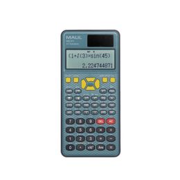 Maul Wissenschaftlicher Tischrechner MSC 417 Solar Batterie blau schwarz