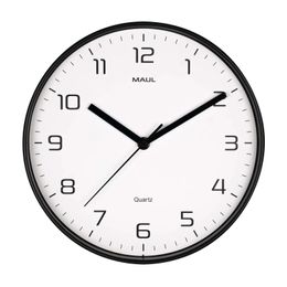 Maul Wanduhr Mauldrip &Oslash; 25.5 x 4.5 cm Kunststoff exkl. Batterie schwarz