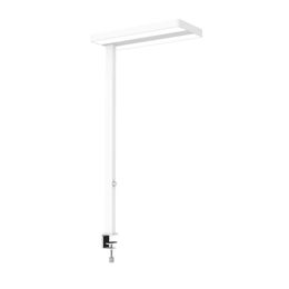 Maul Tischaufbau Leuchte Mauljaval LED 4.000 K dimmbar Klemmfu&szlig; 120 cm wei&szlig;