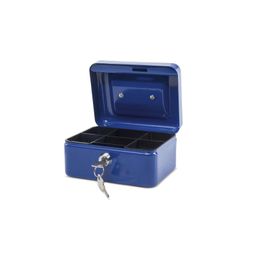Maul Geldkassette Muldeneinsatz 12.5 x 15.2 x 8 cm blau