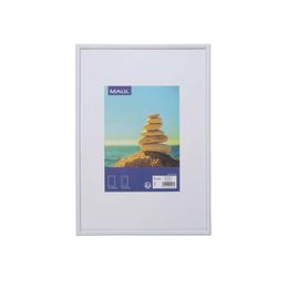 Maul Bilderrahmen Maulart Kunststoff A4 wei&szlig; 30.8 x 21.8 x 1.4 cm