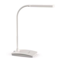 Maul Tischleuchte Maulpearly LED 3.000 - 6.500 K dimmbar Standfu&szlig; wei&szlig;