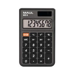 Maul Taschenrechner MS 8 Solar Batterie 1-zeilig, 8 Ziffern