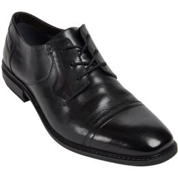 Pod Savage Leder/Textil M&auml;nner Schwarz Schn&uuml;rschuhe