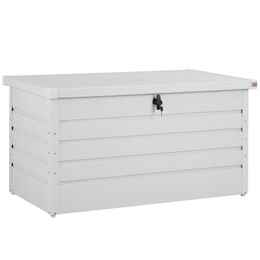 Gardebruk Gartenbox Metall 385L Hellgrau wasserdicht abschlie&szlig;bar