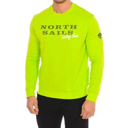North Sails Lang&auml;rmeliges Sweatshirt mit Rundhalsausschnitt 9022970 Herren