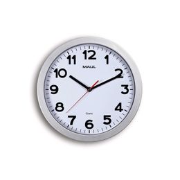 Maul Wanduhr Maulstep &Oslash; 30 x 5 cm Kunststoff 1 x AA (1.5 V) silber